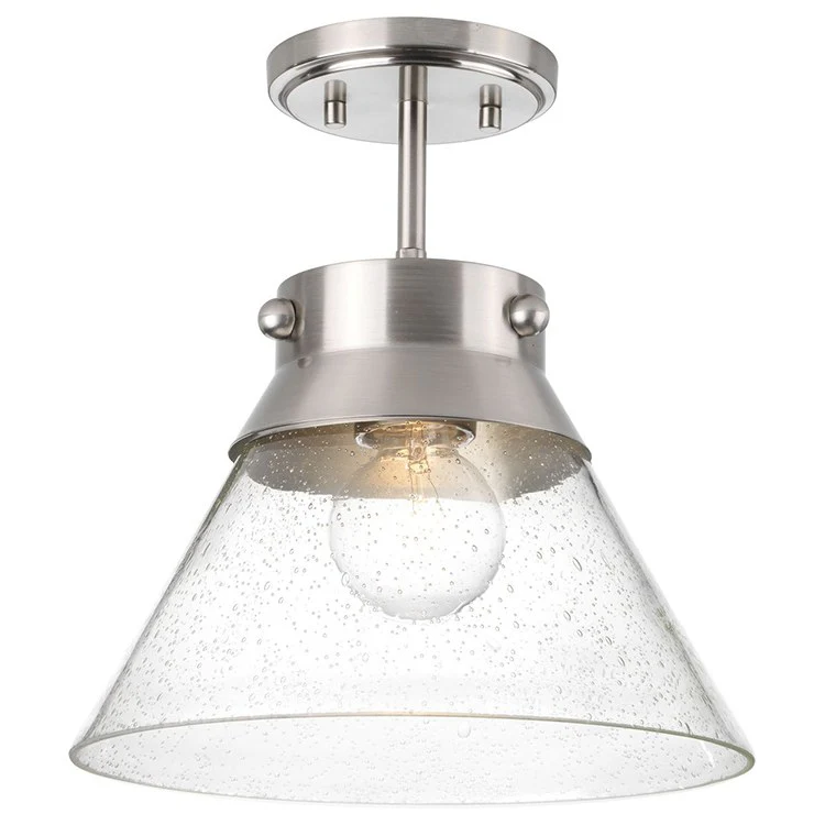 Tapia Trail Single-Light Convertible Semi-Flush Mount Ceiling Fixture ...