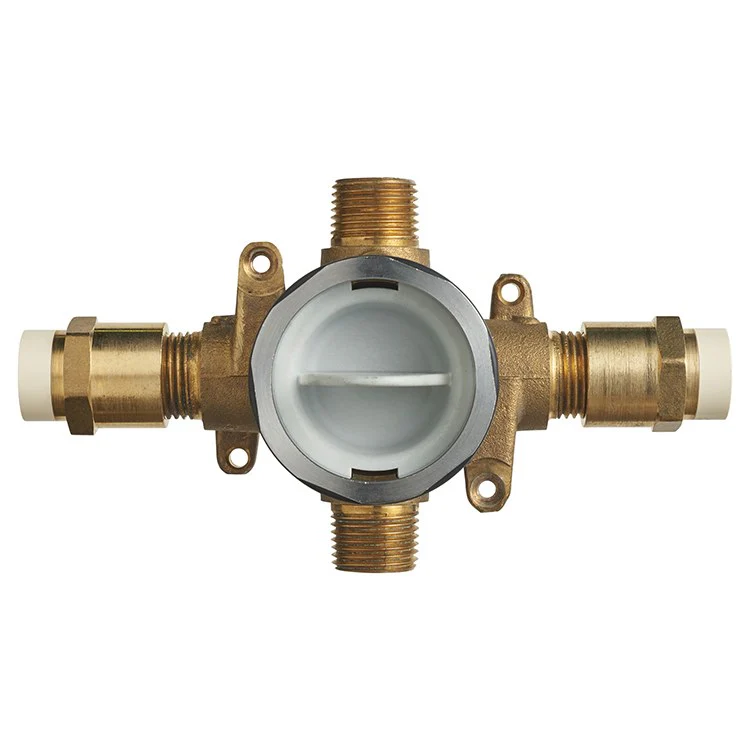 Flash Shower Rough-In Valve with CPVC Inlets and Universal Outlets ...