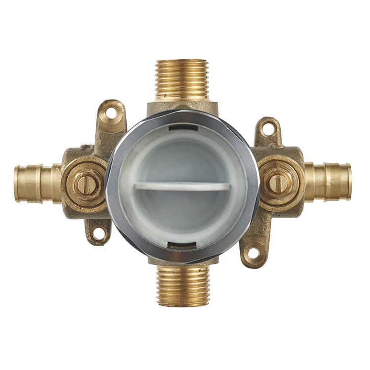 Flash Shower Rough-In Valve with PEX Inlets /Universal Outlets/Stops ...