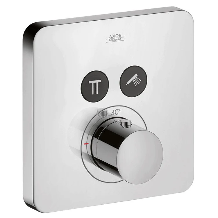AXOR Shower Select SoftCube Thermostatic Two-Function Trim - Frankwebs